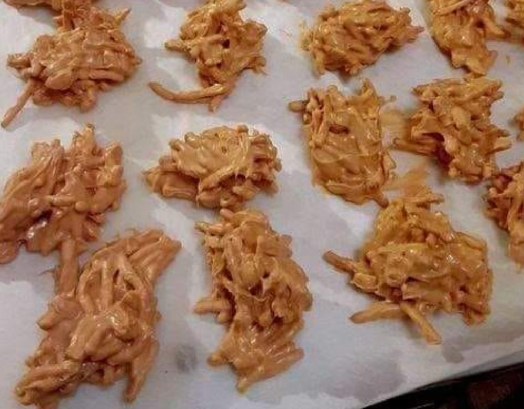 No-Bake Peanut Butter Haystacks