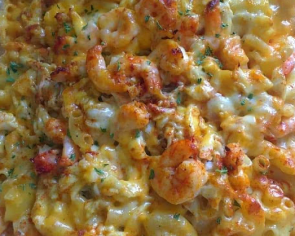 Seafood Mac and Cheese
